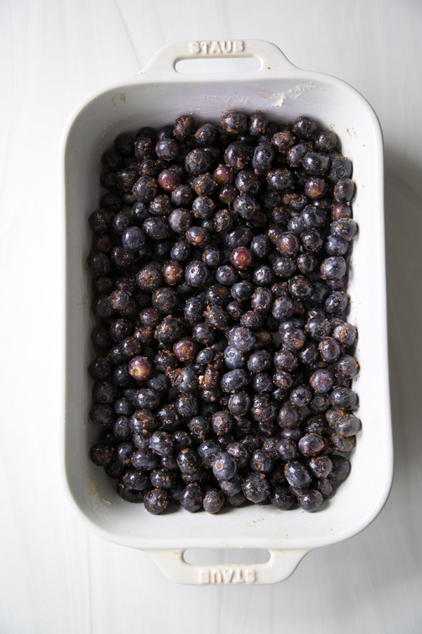 Gluten-Free Blueberry Cobbler with Almond Flour - Feed Me Phoebe